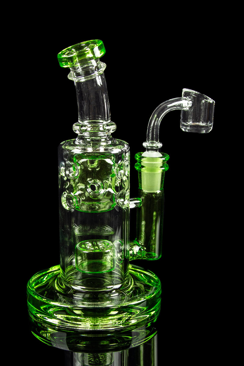 Mini Inverted Honeycomb Perc Swiss Dab Rig - The Popper – fakherstore