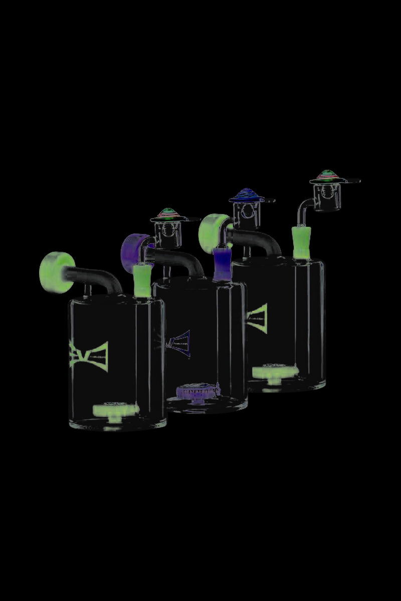 Evolution Money Jar Dab Rig with Banger and Carb Cap – fakherstore