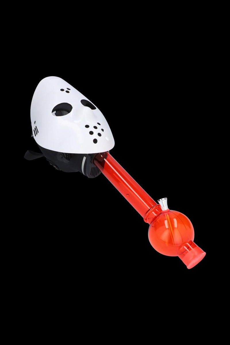 Jason Gas Mask Bong with Bubble Base Tube – fakherstore