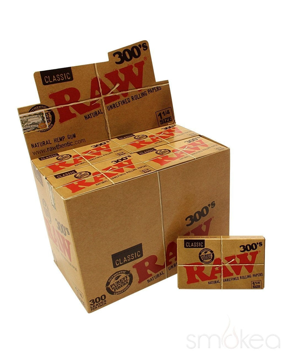 Raw 300's Classic 1 1/4 Rolling Papers – fakherstore